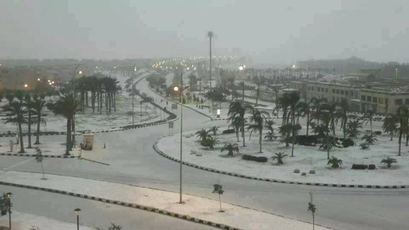 Egypt’s White December: First Snowfall in Cairo in 100 Years | Egyptian ...
