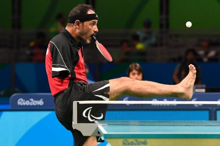 Egypt’s Armless Table Tennis Player Ibrahim Hamadtou Fulfills ...