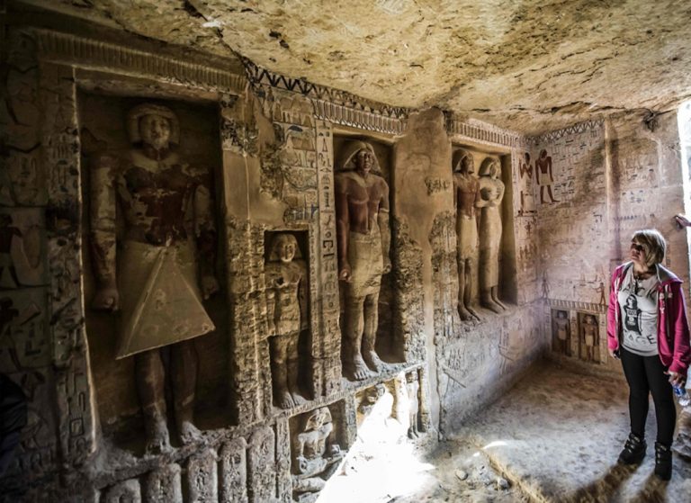 Egypt Unveils “One of A Kind” Ancient Tomb in Saqqara | Egyptian Streets