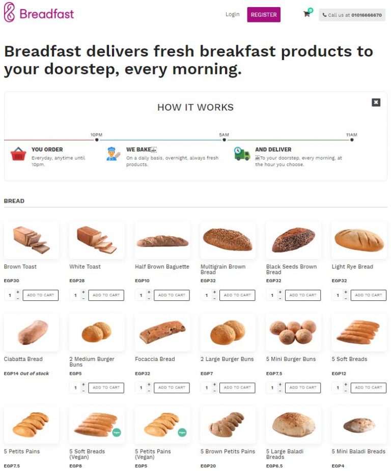 Egypt Based Breadfast Joins the Largest Investment Program in the World ...