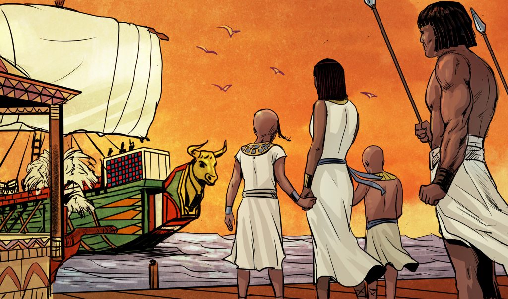 This Ancient Egypt Graphic Novel Combines Adventure and Reality ...