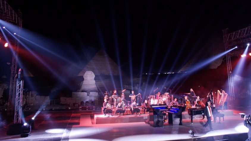 In Photos: International Musicians Who Performed by the Pyramids of ...
