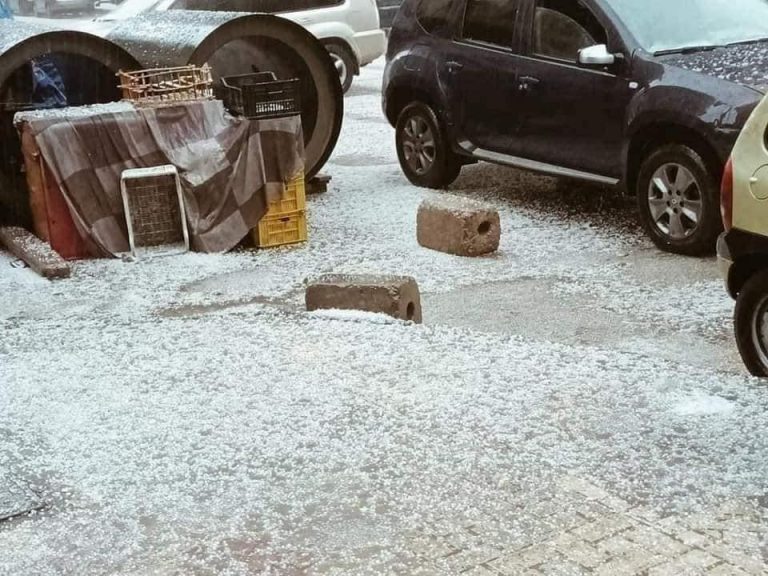 In Photos: Rare ‘Snowfall’ in Egypt’s Alexandria Marks End of 2021 ...