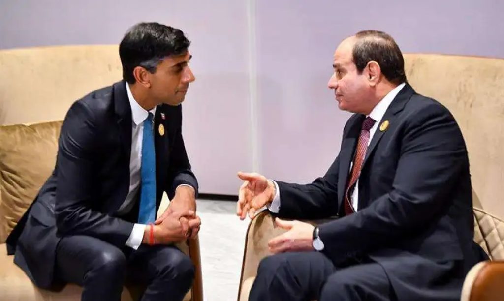 President El-Sisi Meets UK, France and Italy Leaders at COP27 ...