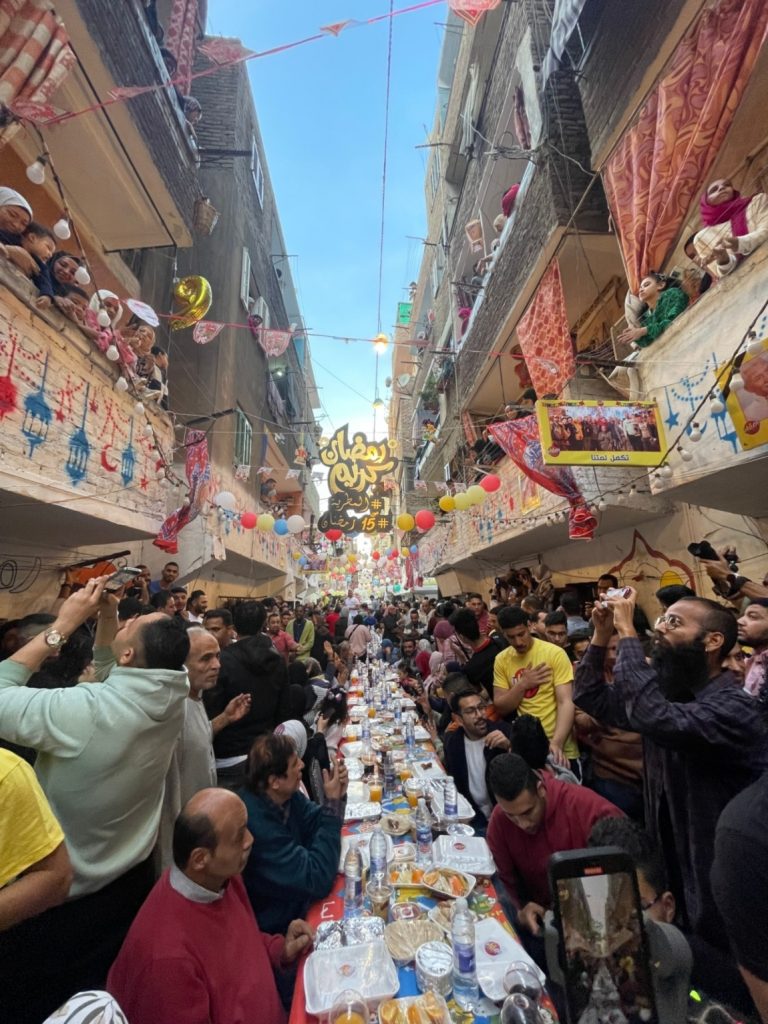 In Photos: Celebrating Ramadan at Egypt’s Longest Iftar Table in ...