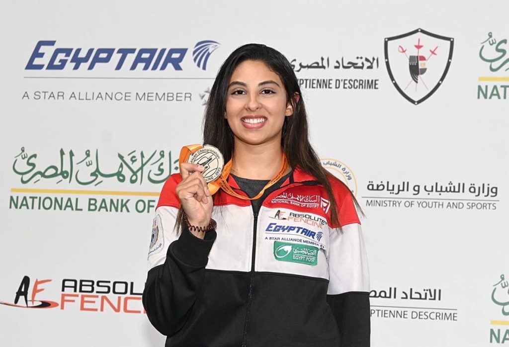 Nada Hafez: Egypt’s Fencing Prodigy on the Road to Olympic Glory ...