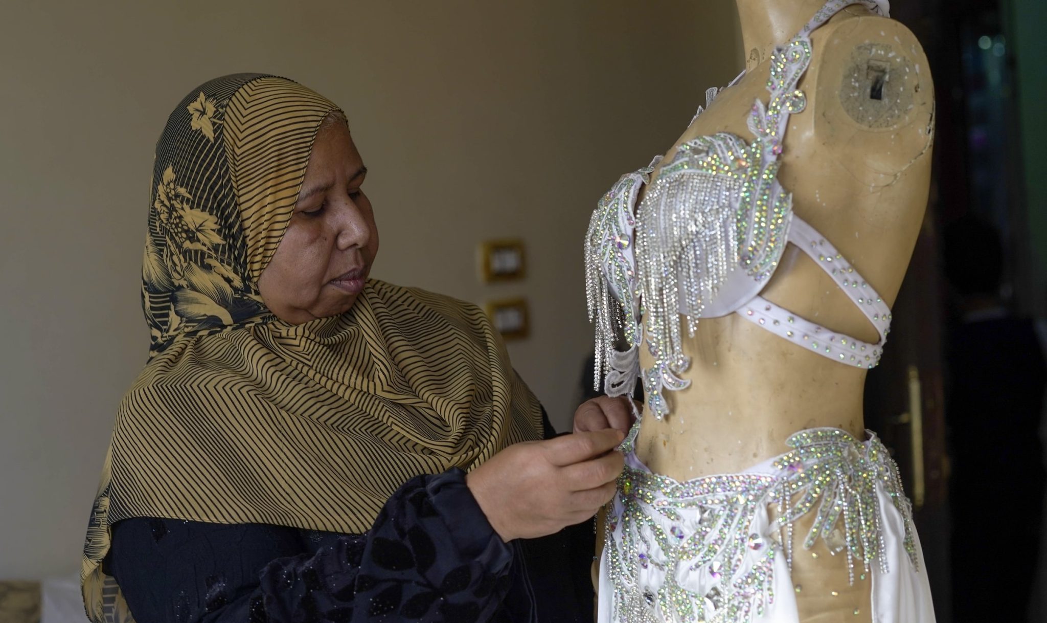 Om Aya: The Woman Behind Cairo’s Belly Dancing Suits’ Glamour ...