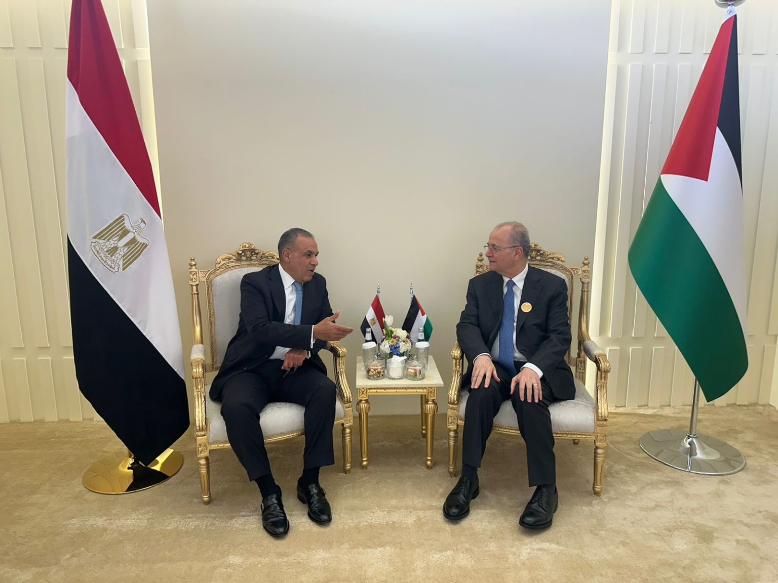 Egypt’s Foreign Minister Meets Palestinian PM to Discuss Gaza Aid and ...