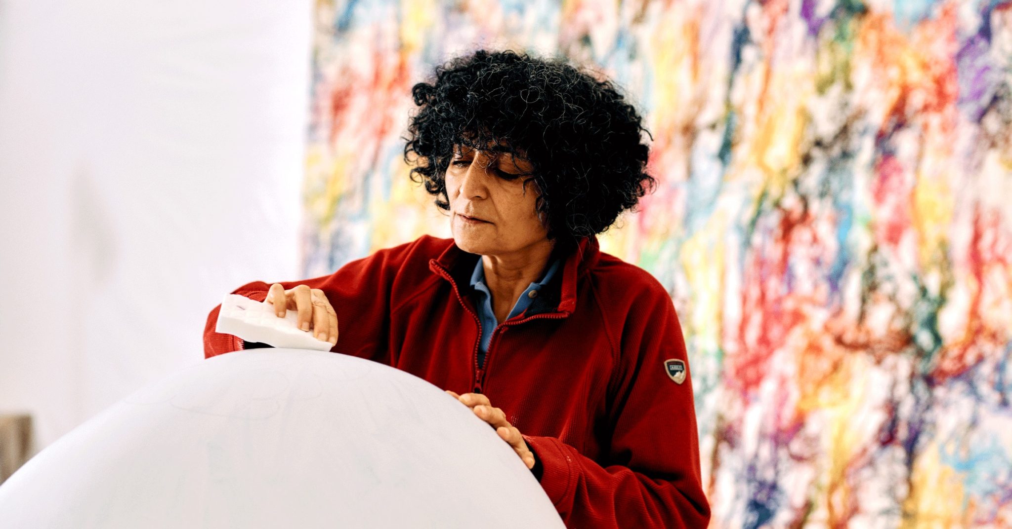 Ghada Amer Reclaims Power With Needle and Thread | Egyptian Streets
